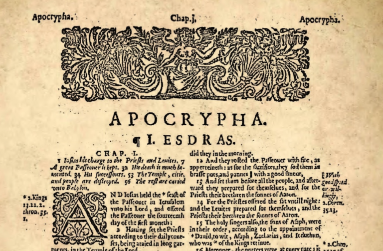 Why Did The Apocryphal Books Get Removed From The Bible? – Dust Off The ...