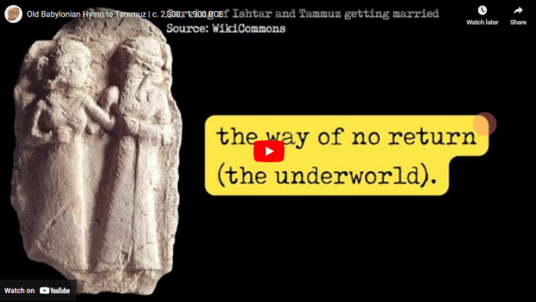What Is The Mourning Of Tammuz In Ezekiel 8:14? – Dust Off The Bible
